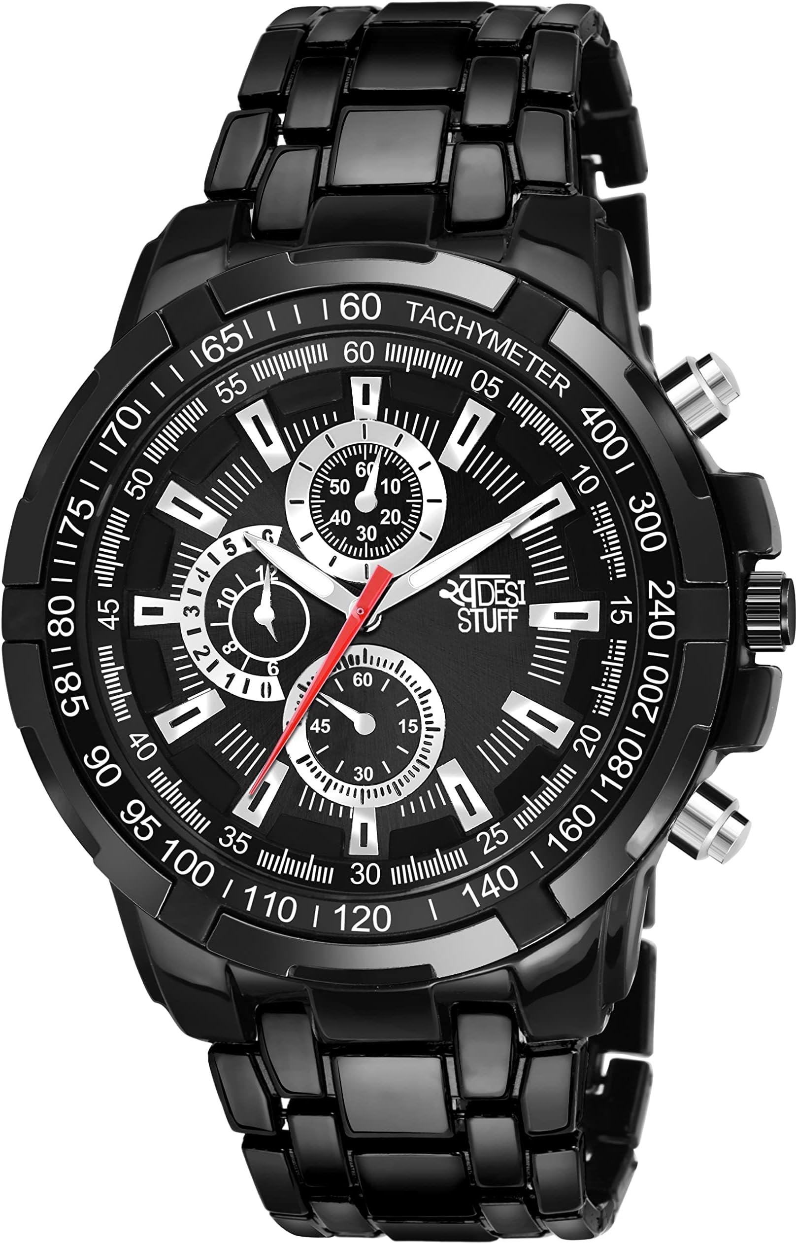 Buy FENTON Time Collection Multi-Function Chronograph Watch, Green Dial ...
