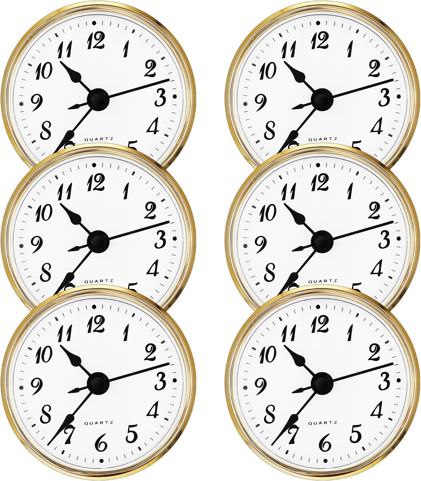 Amazon.com: 1 Piece Quartz Clock Insert 103mm / 4.06 Inch Dial Roman ...