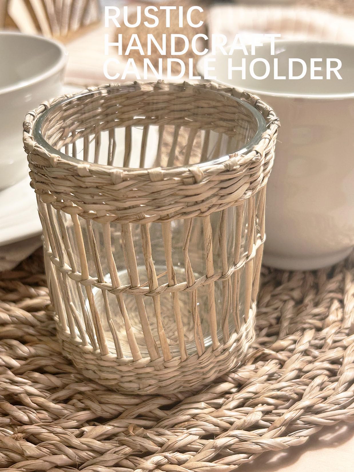 Vintage Wicker Candle Holders Pair Of Vintage Silver Candle Holders