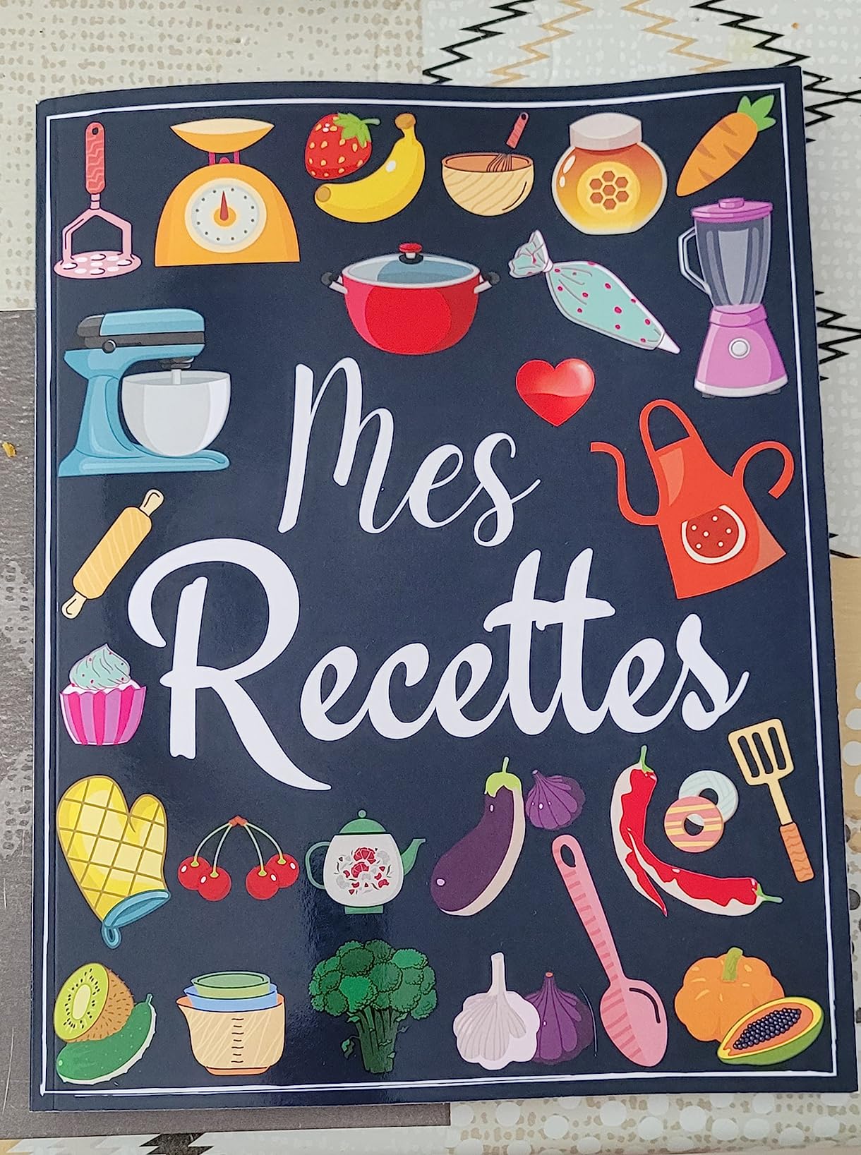 Amazon.fr - Mes recettes cahier de recettes à remplir: carnet de ...