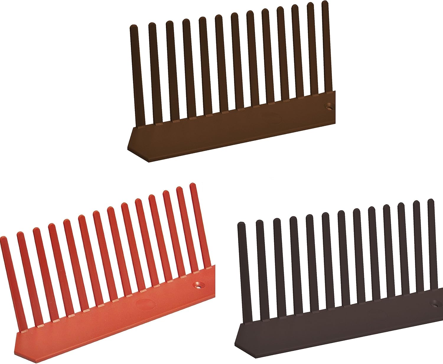 Eaves ventilation comb – universal plastic. Dimensions:H/W 55 mm x 1 m ...