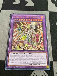 Amazon.com: Cyberdark End Dragon - SDCS-EN044 - Ultra Rare - 1st Edition - Misprint : Toys & Games