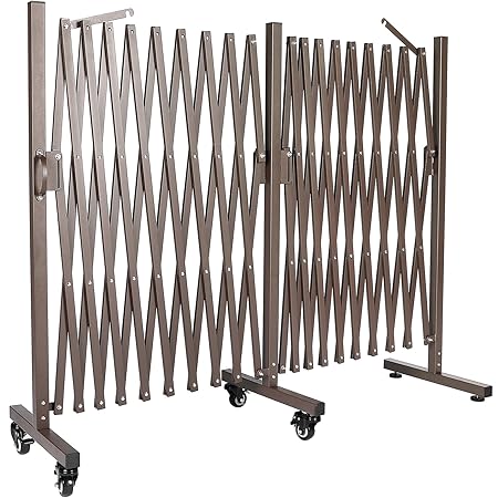 Amazon.com: dearlomum Retractable Driveway Fence Gate Expandable 130 ...