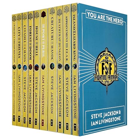 Fighting Fantasy Series You Are the Hero 10 Books Collection Set By ...
