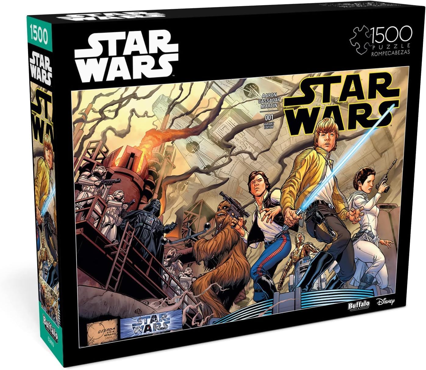 Amazon.com: Buffalo Games - Star Wars - #1 Variant Cover - 1500 Piece ...