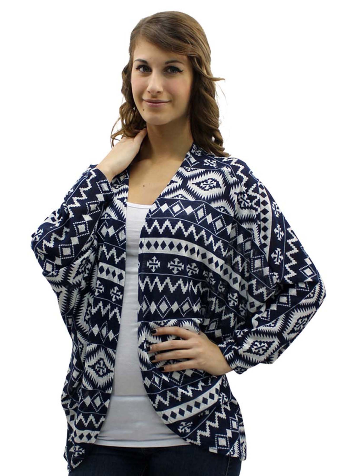 DRAPED FRONT MULTICOLOR BAT SLEEVE SHRUG JACKET | eBay