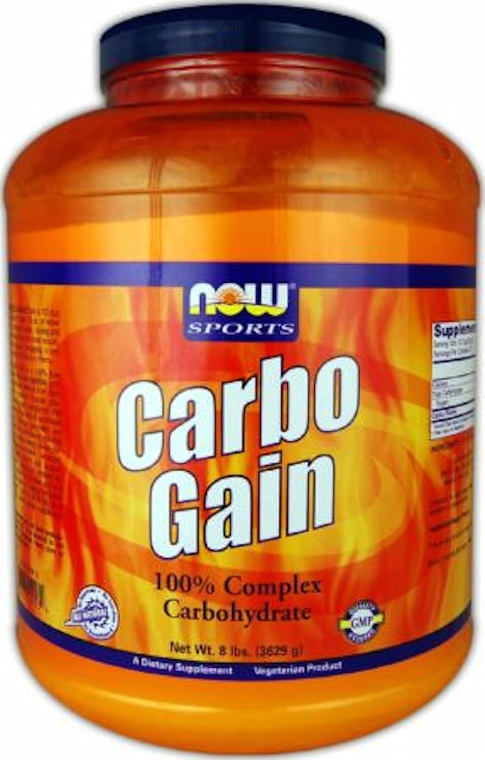 Amazon.com: Now Foods Carbo Gain 100% Complex Carbohydrate - 8 lbs ...