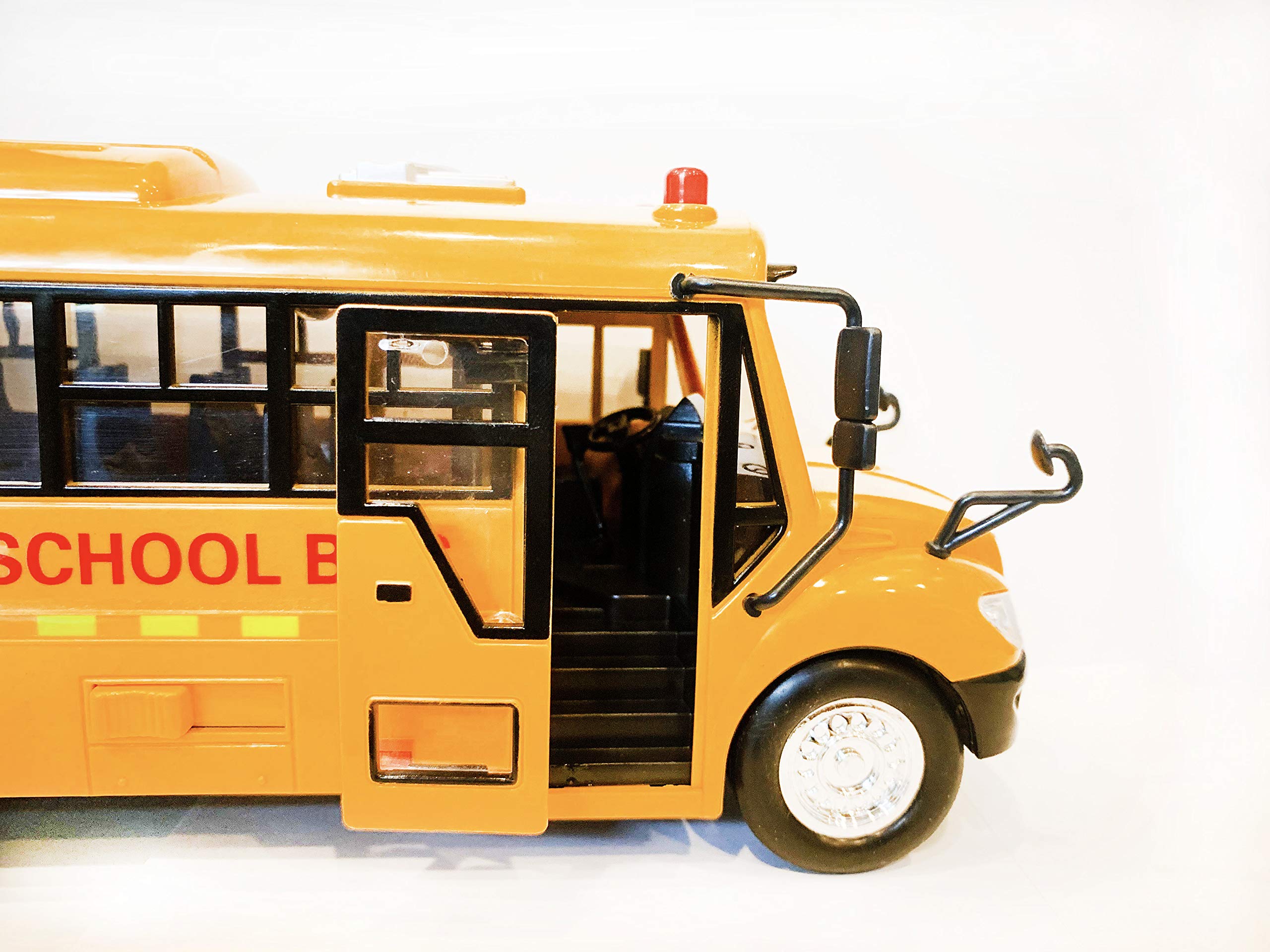 Big Daddy Huge Yellow School Bus With Lights And Cool Openable Doors ...