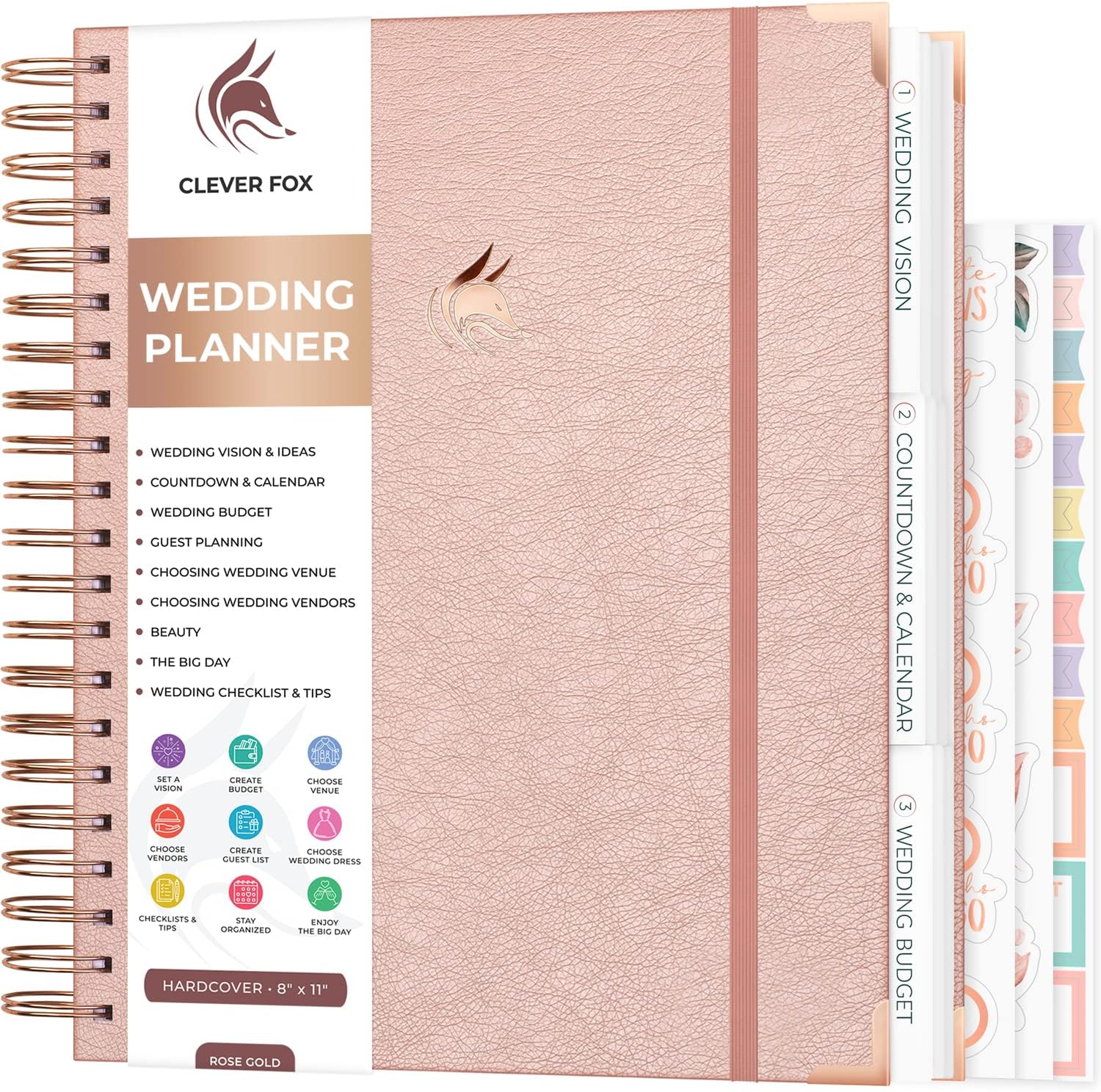 Clever Fox Wedding Planner – Wedding Book & Organizer for the Bride ...