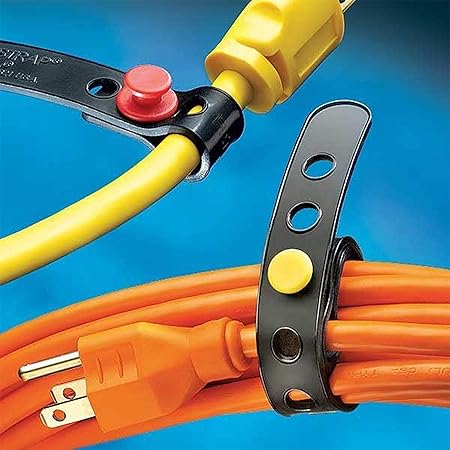 Amazon.com: Wrap N Strap 6" Adjustable Straps for Cords and Cables ...