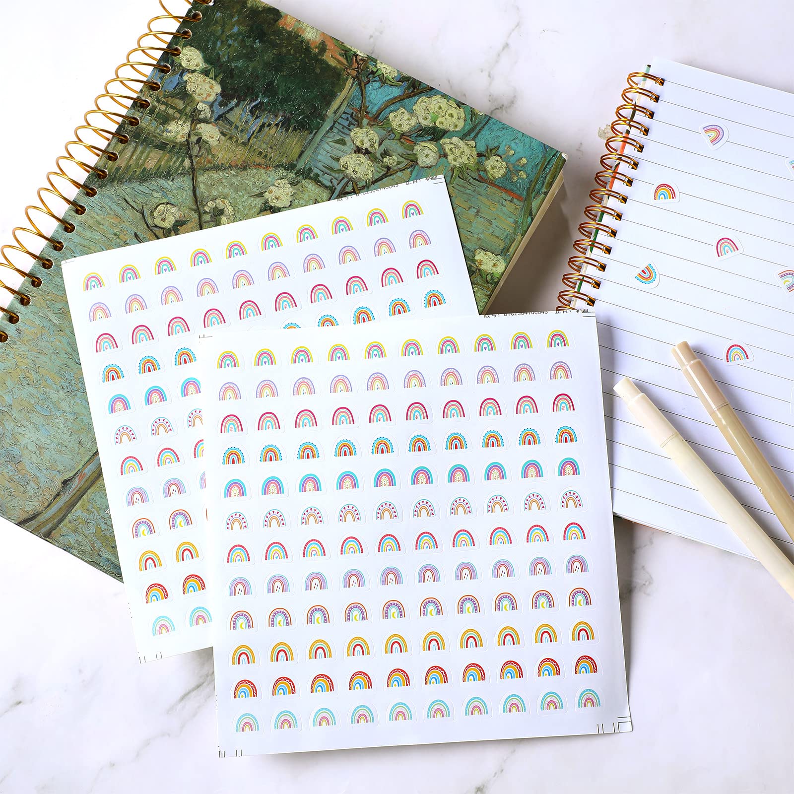 Snapklik.com : 3000 Pcs Small Rainbows Stickers For Kids Mini Rainbows ...