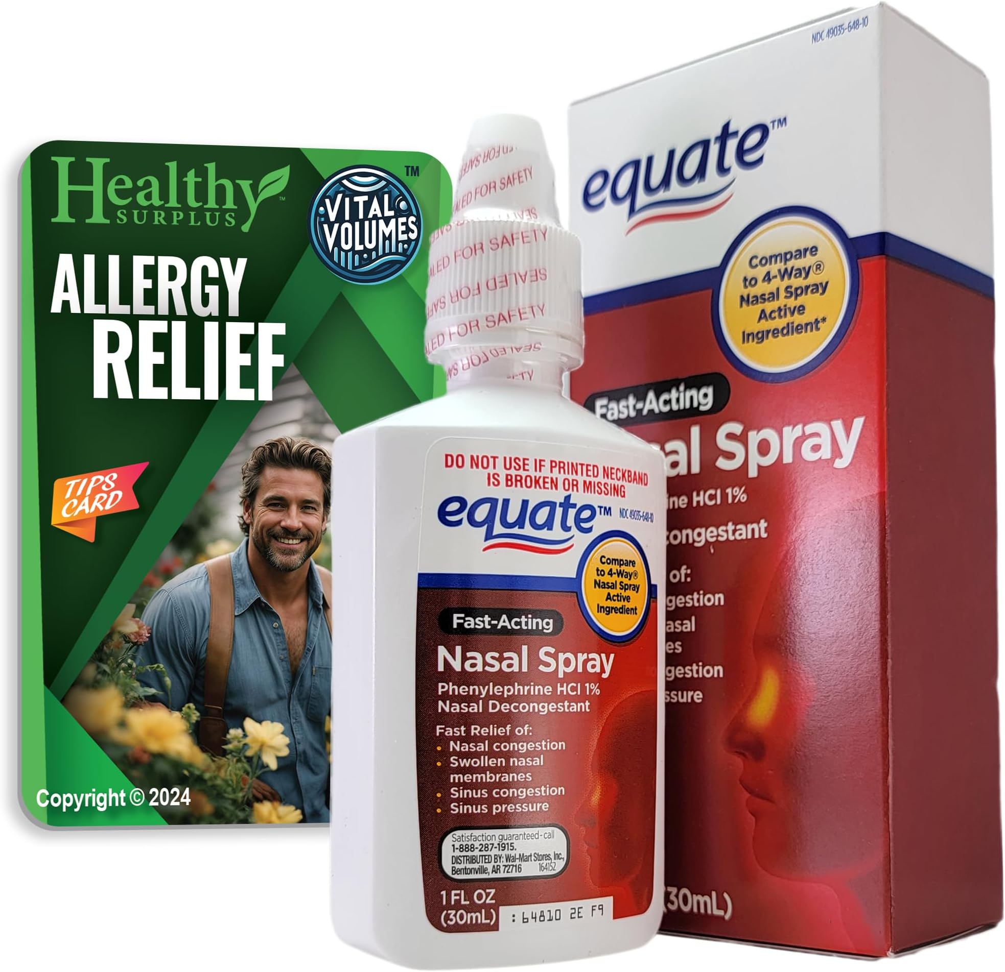 Amazon.com: Leader Extra Strength Sinus Relief, 1oz. Per Bottle (Pack ...
