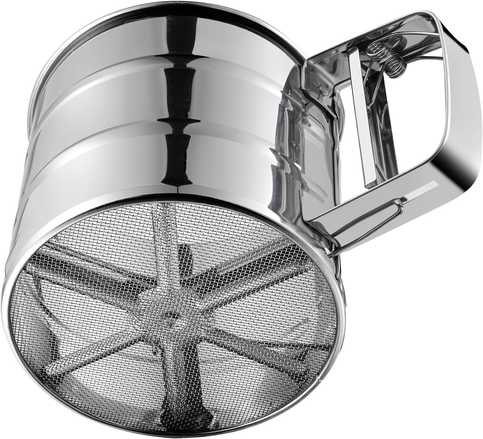 Amazon.com: Flour Sifter, Stainless Steel Sifter for Baking, Double ...