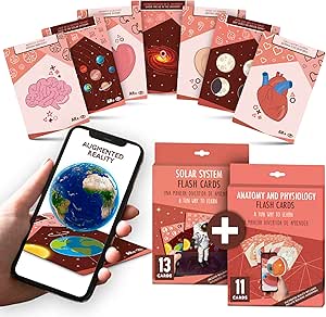 Amazon.com: Flash Cards, with Augmented Reality App Included, English ...
