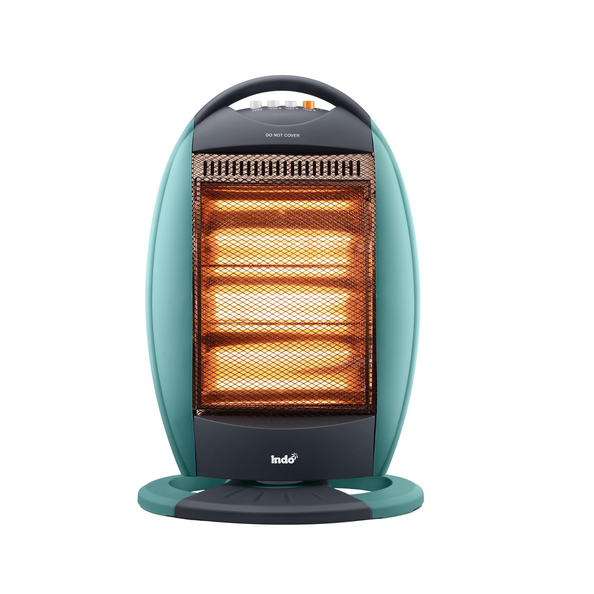 Indo 400/800/1200 Watts Halogen Heater | 3 setting modes | Tip over ...