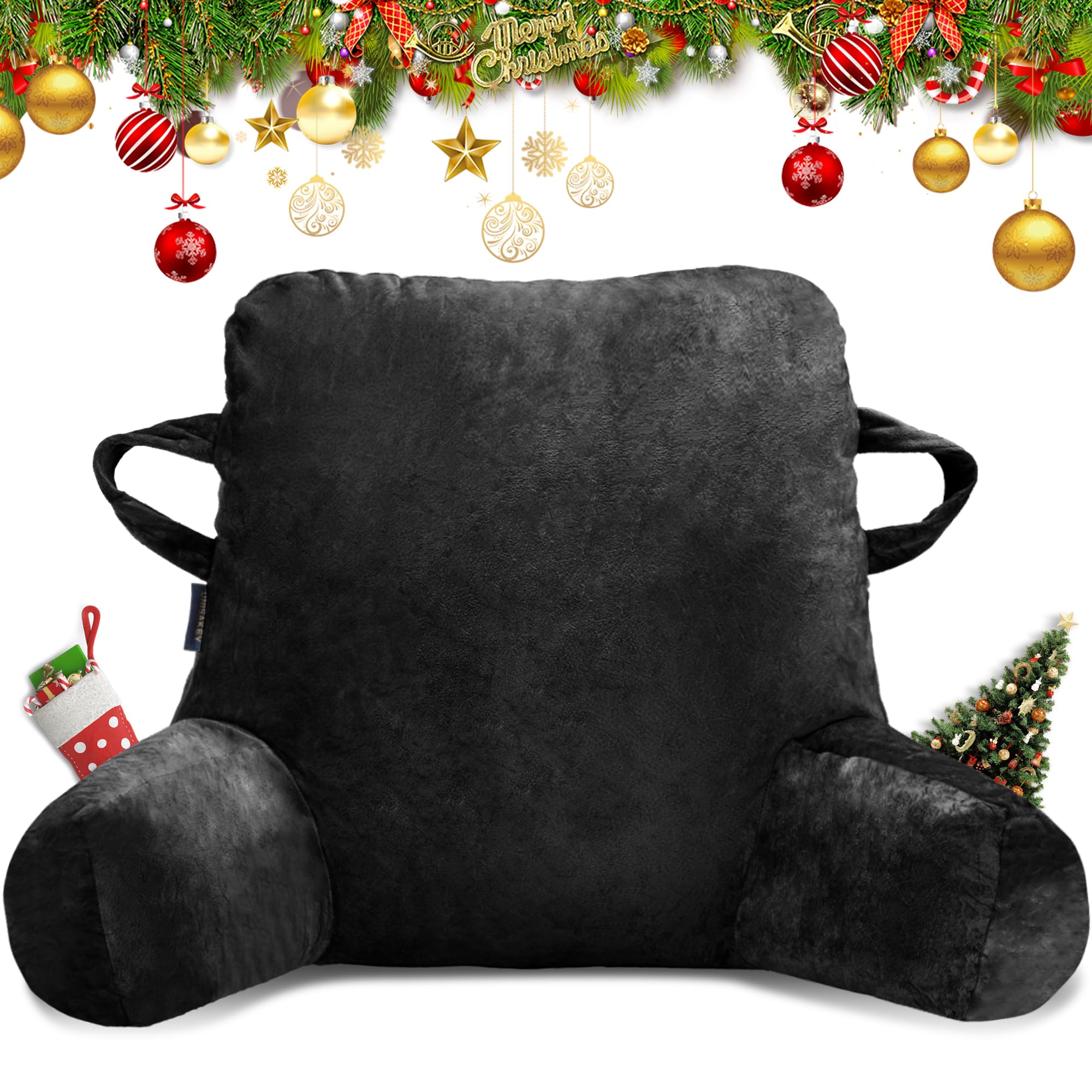 Amazon.com: Unisakey Reading Pillows for Sitting in Bed Adult, Back ...