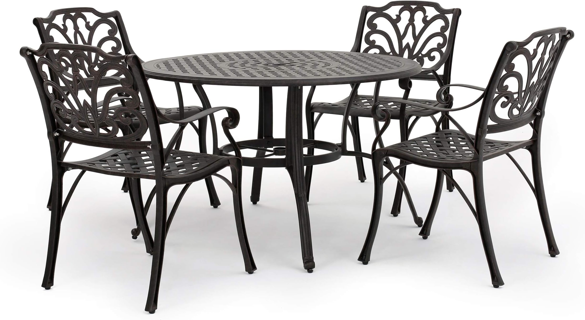 Amazon.com: Christopher Knight Home Alfresco Outdoor Cast Aluminum ...