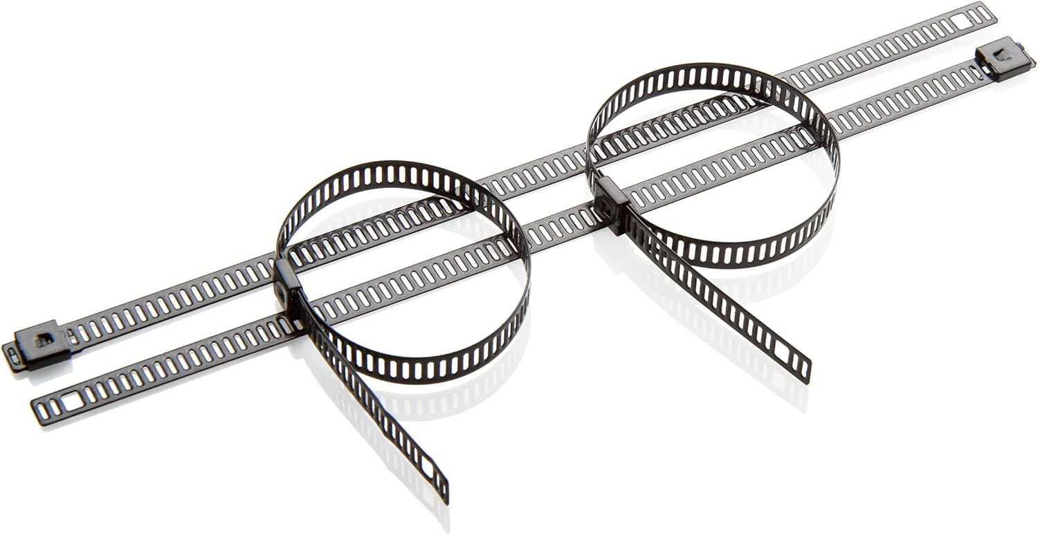 Stainless Steel Ladder Cable Tie 250 x 7.0mm (Coated), pack of 100 ...