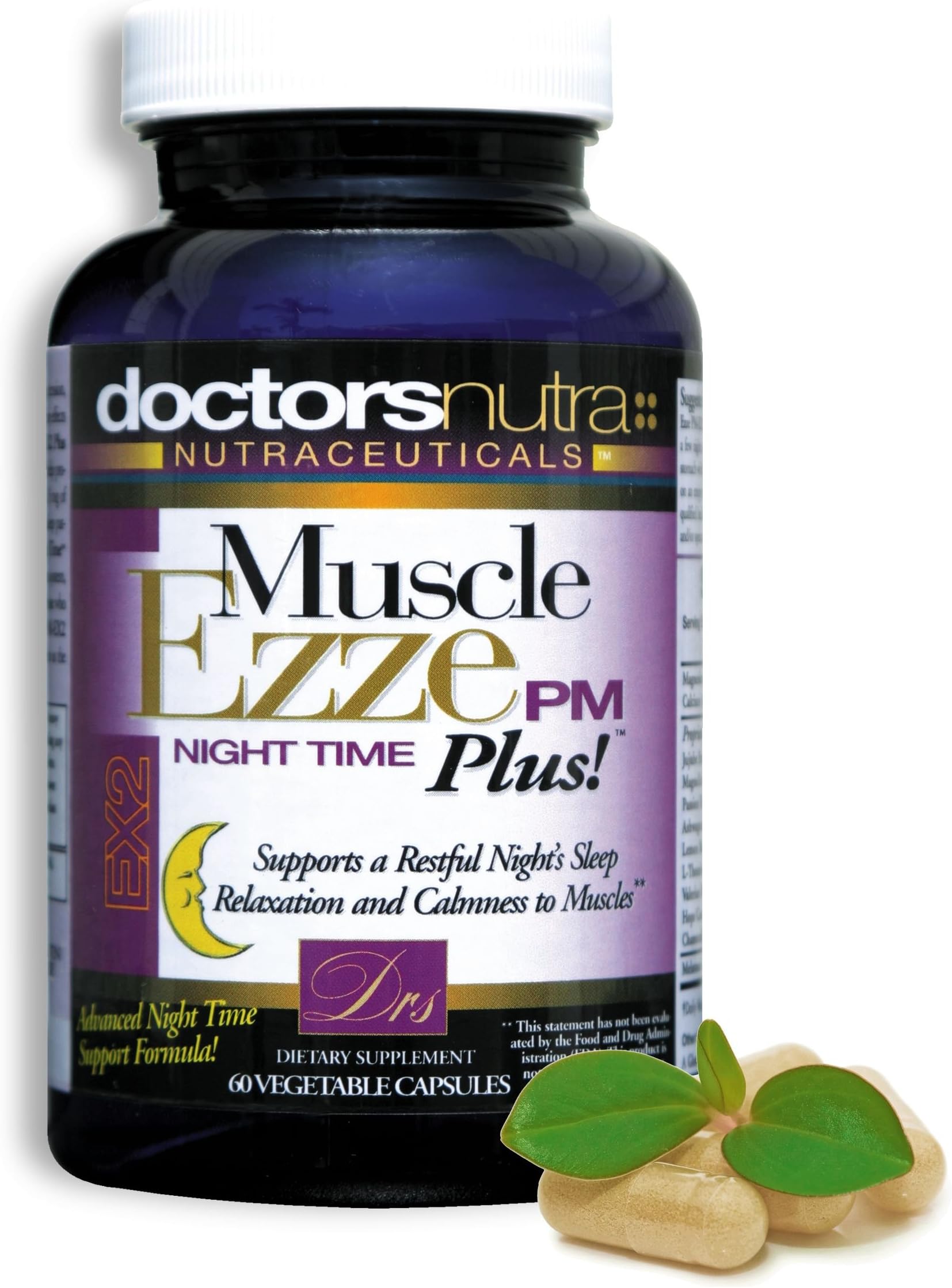 Amazon.com: Muscle Ezze PM Plus Night Time Capsules by Doctors Nutra ...