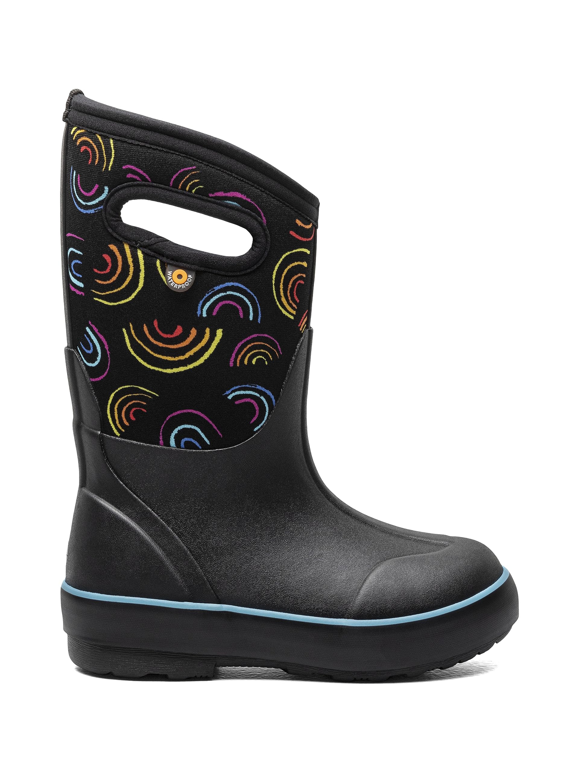 Snapklik.com : BOGS Classic II Wild Rainbows Kids Insulated Winter ...