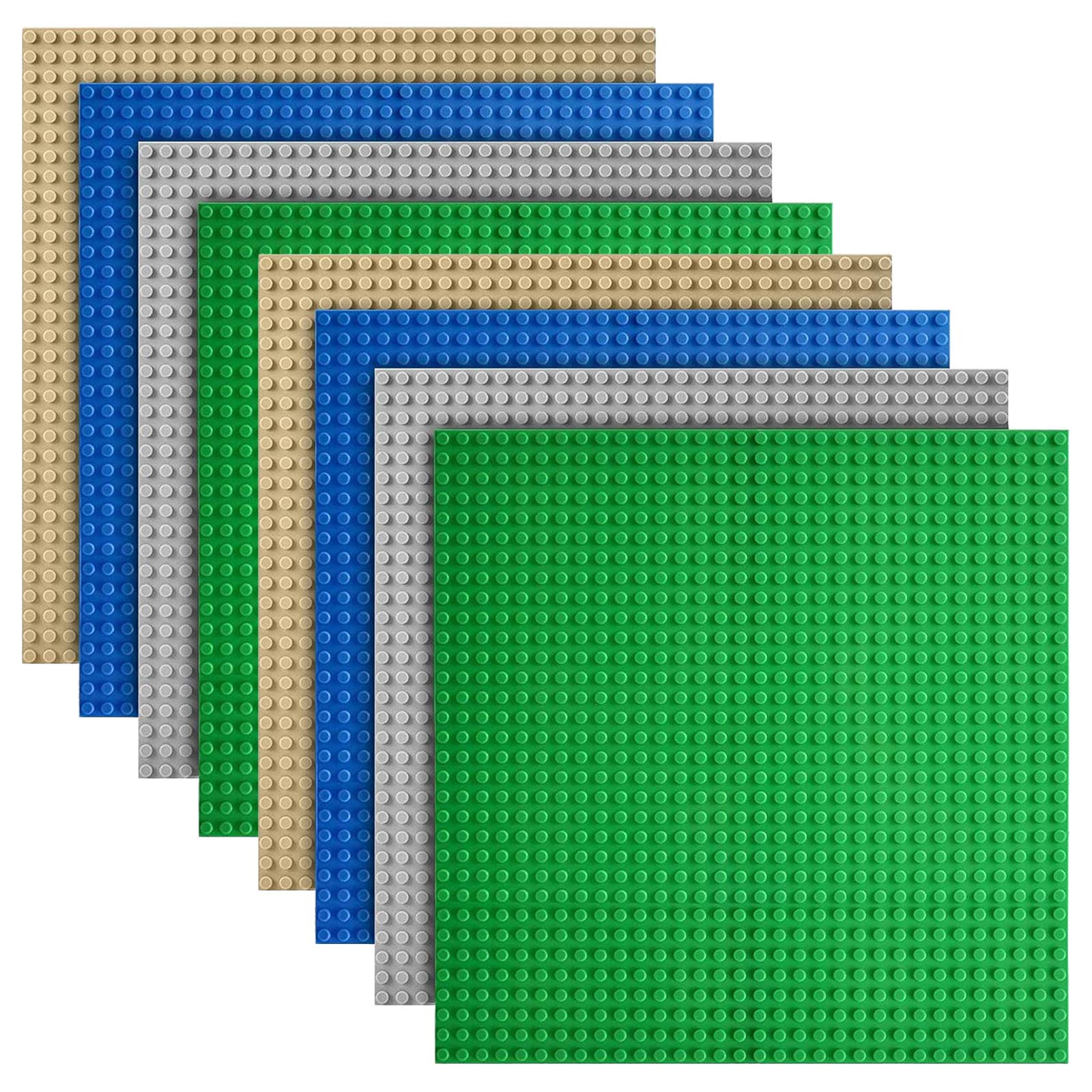 Amazon.com: Building Blocks Baseplates Classic Baseplates Building Base ...