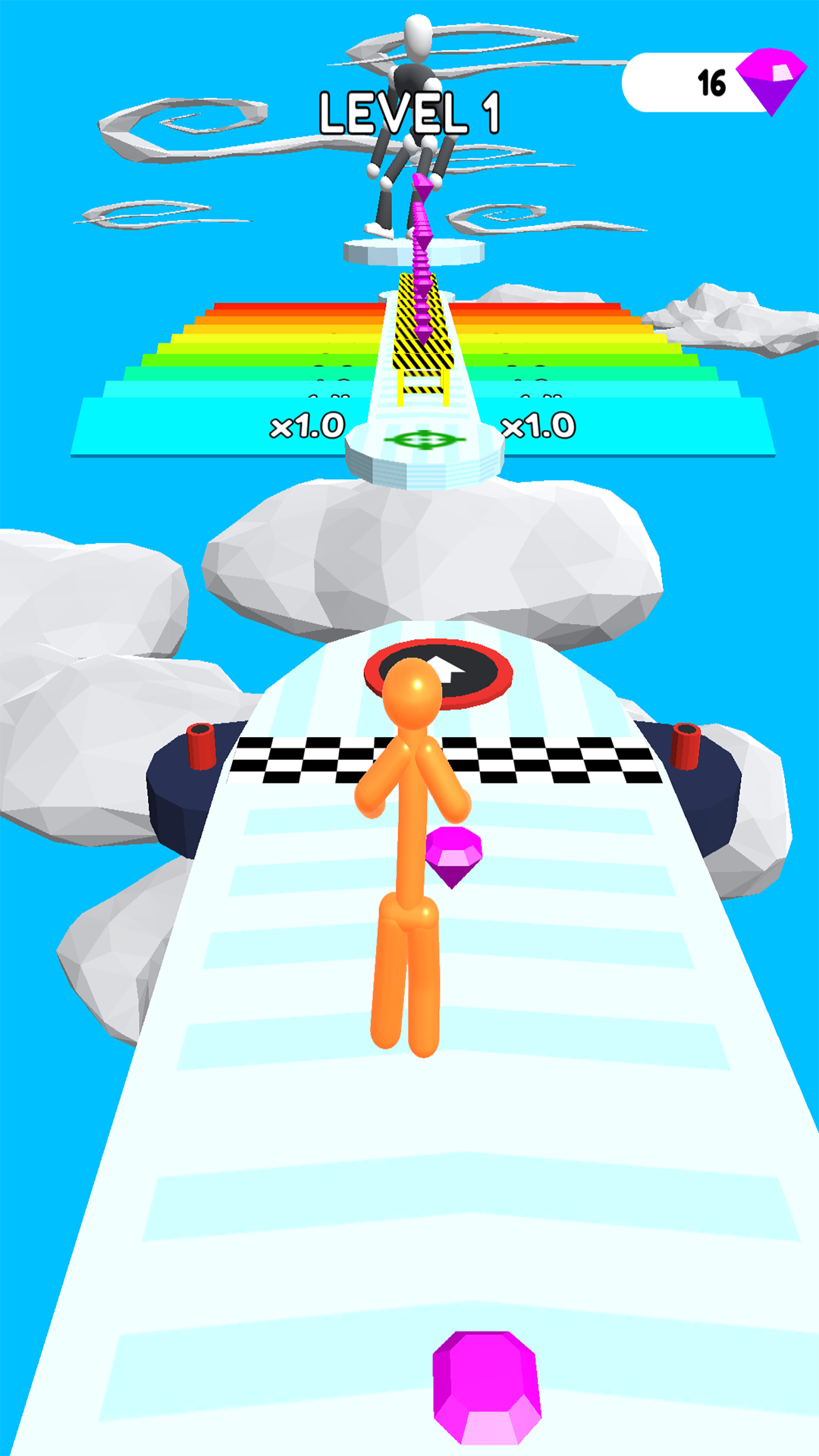 TALL MAN RUN 3D - Stickman Games - App on Amazon Appstore