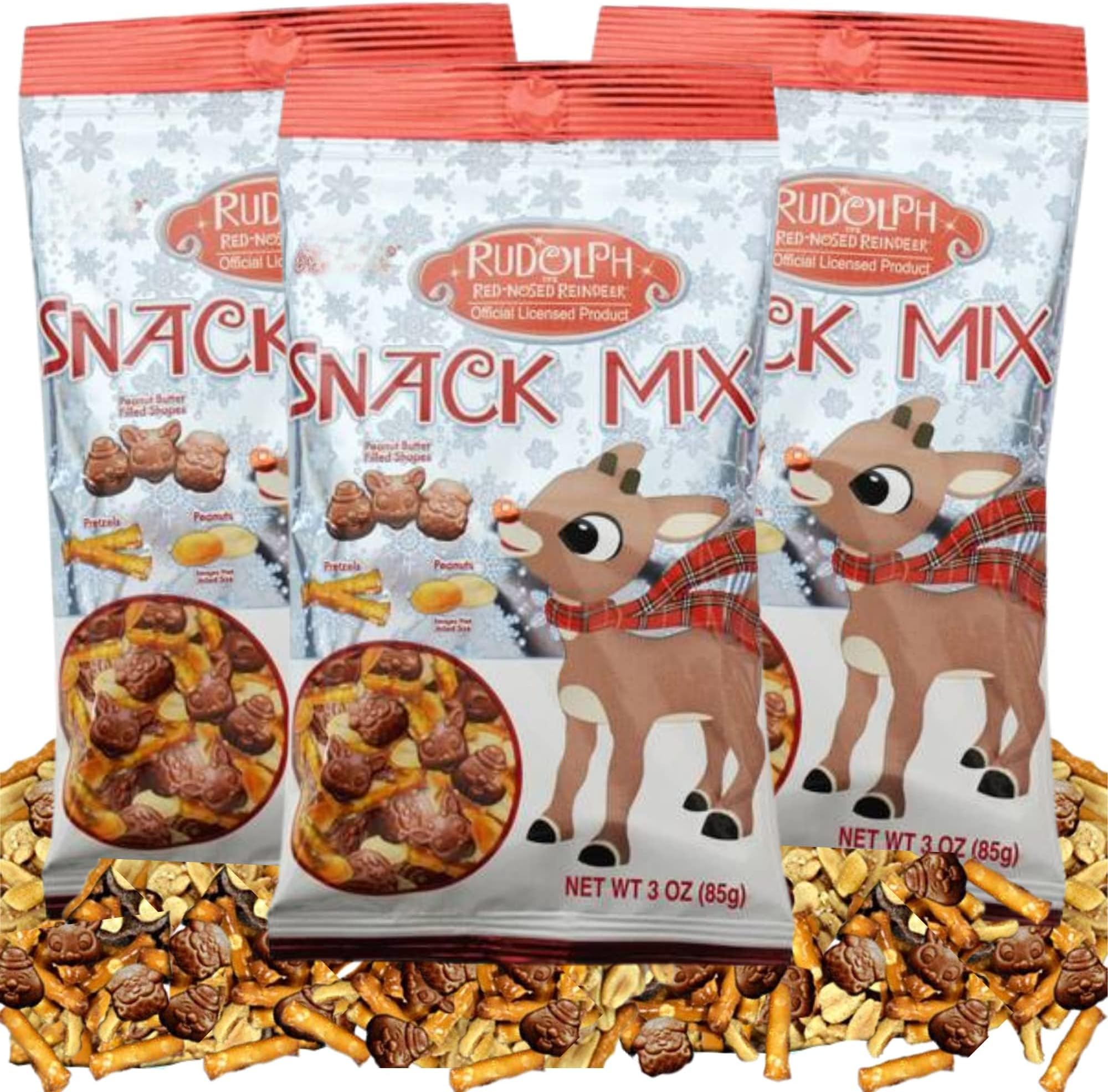 Amazon.com: Barton's Holiday Mingle Snack Mix, 24 oz Bundle Single Bag ...