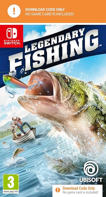 Legendary Fishing (Code in Box) (Nintendo Switch) : Amazon.co.uk: PC ...