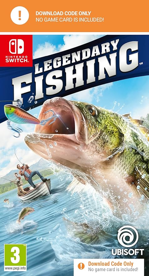 Legendary Fishing (Code in Box) (Nintendo Switch) : Amazon.co.uk: PC ...