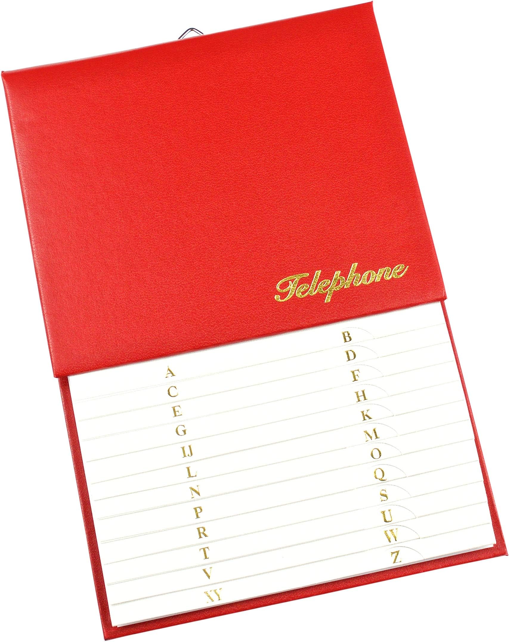 Esposti Address & Telephone Index | Vinyl Grained Cover & Hanging Hook ...