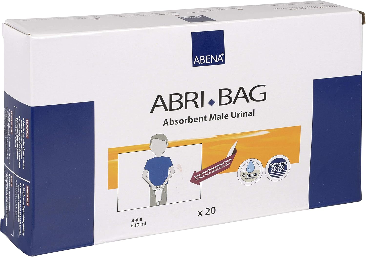 Abena Abri Urinal Bag for Men – BigaMart