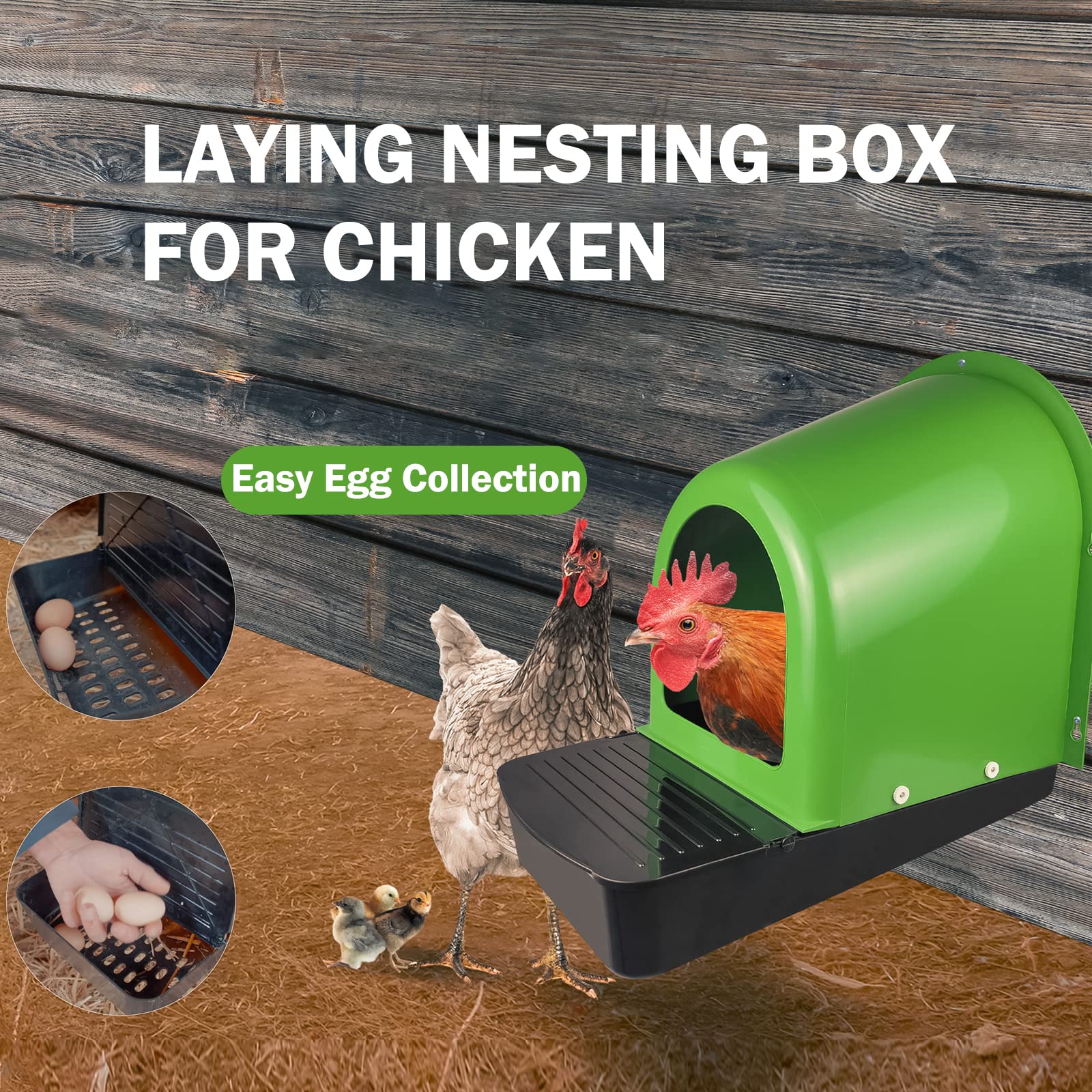 Duck Egg Nesting Box