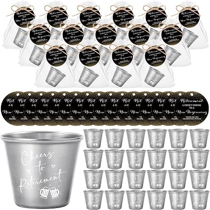 Amazon.com: Havawish 50 Sets Retirement Party Favors for Guests Cheers ...