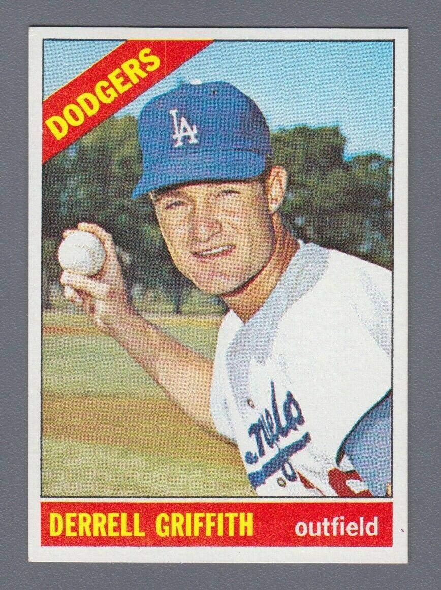 Amazon.com: 1966 Topps #573 Derrell Griffith LA Dodgers High Number ...