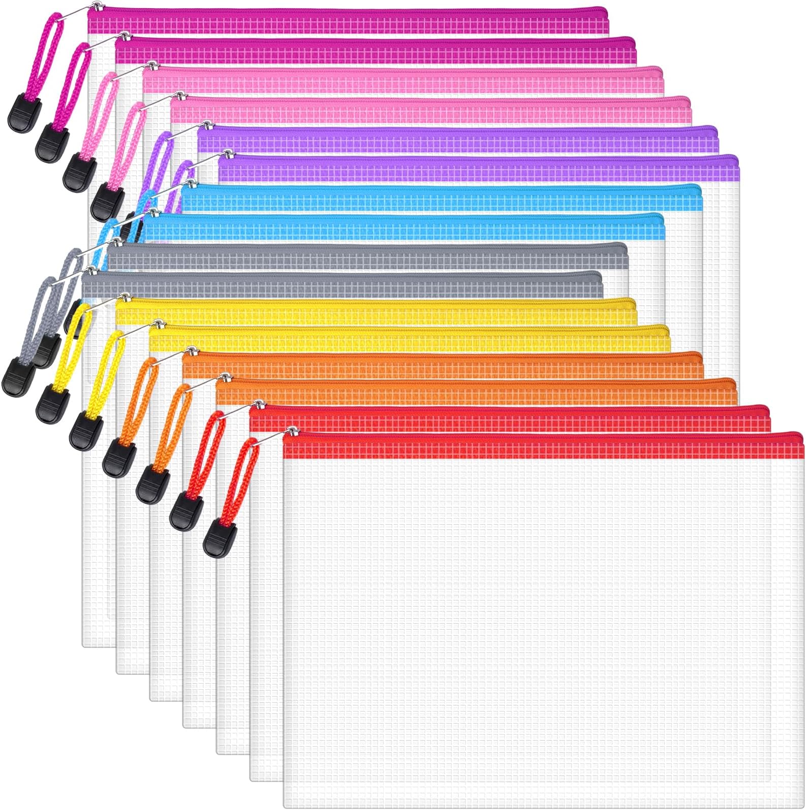 Snopake A5 Zippa-Bag ‘S’ Classic with Write-On Label [Pack of 5] 255 x ...