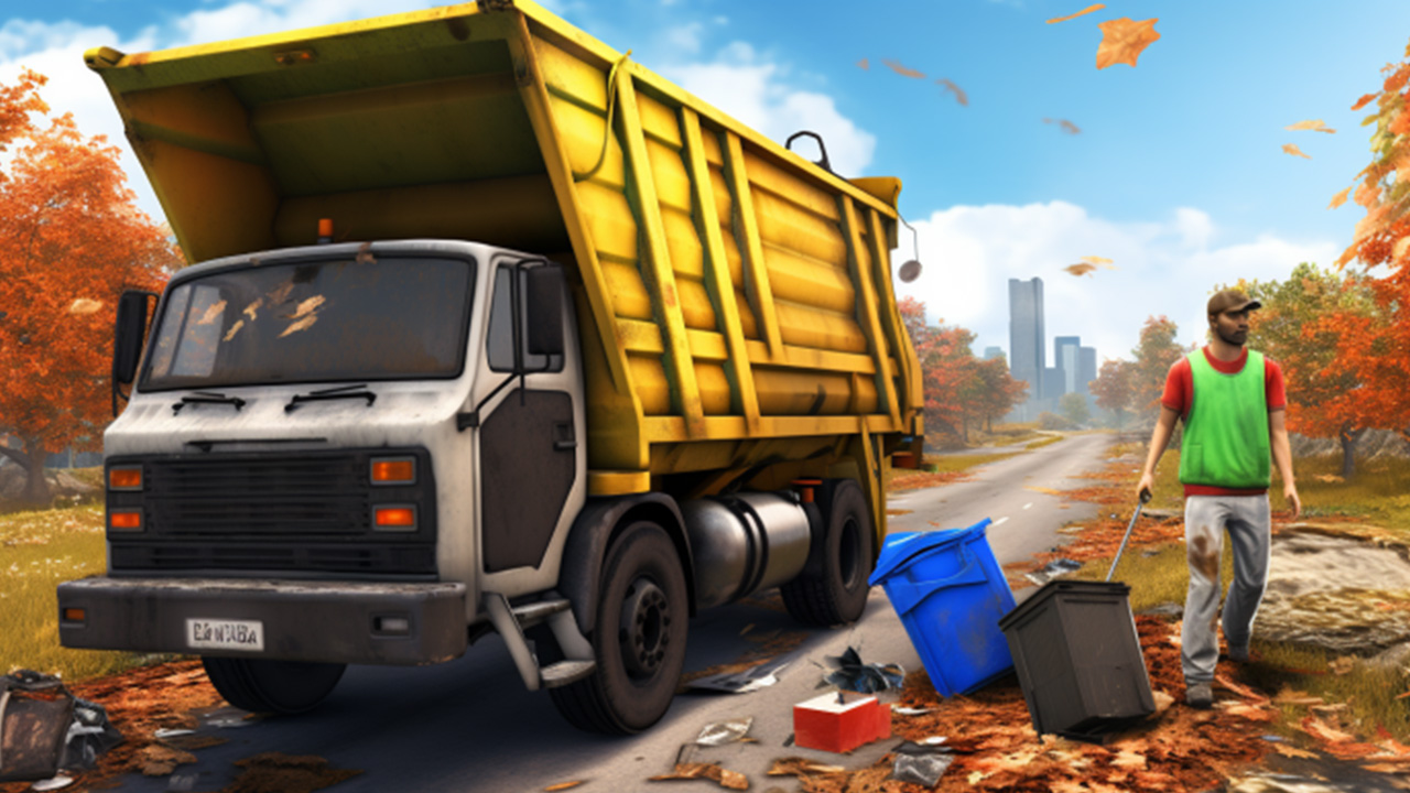 Garbage Cargo Truck Games Offline -Real Metro City Recycling Dump Truck ...
