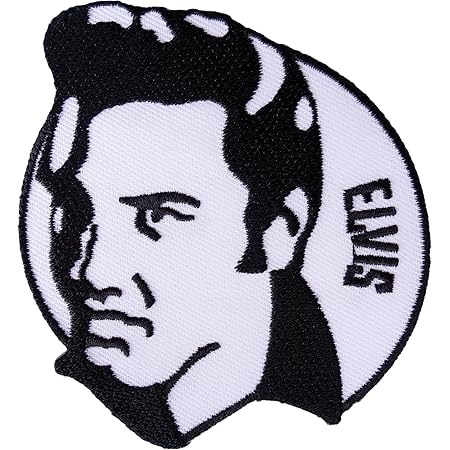 Elvis Presley Patch Iron Sew On Embroidered Jacket Jeans Music ...