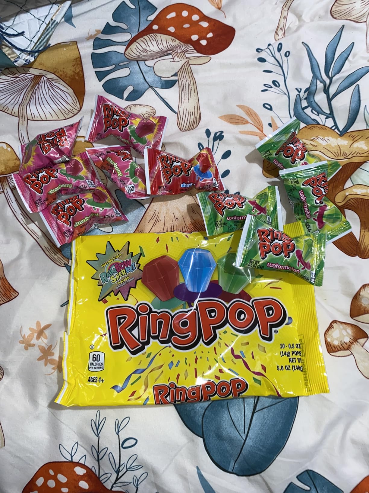 Amazon.com: Ring Pop Individually Wrapped Bulk Lollipop Variety Pack ...