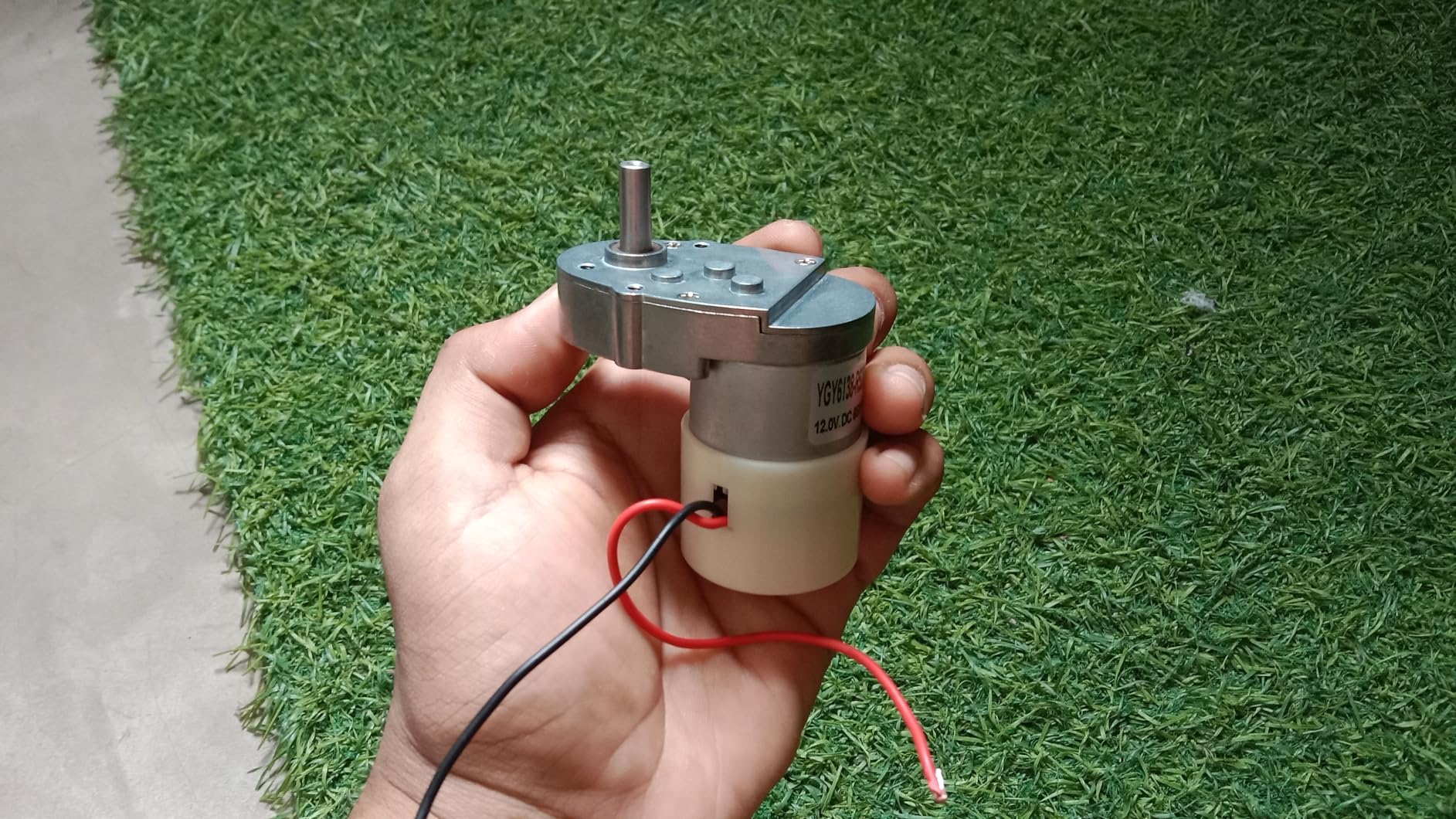 ROBOWAY 7-Type Full Metal Gearbox Gear Motor DC 3V-12V 16RPM-65RPM Slow ...