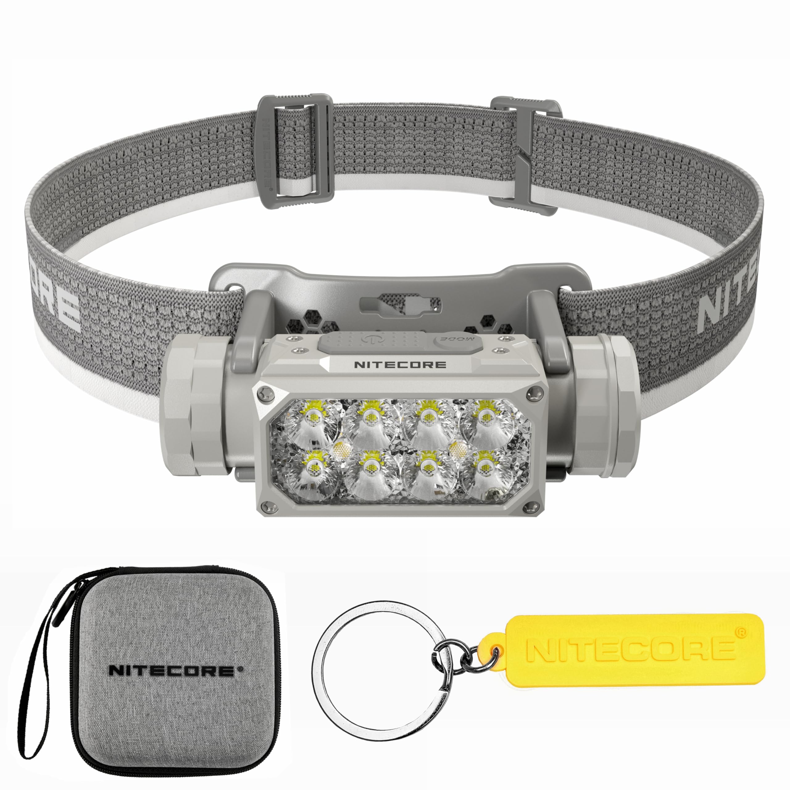 Amazon.com: NITECORE HC65 UHE Grey 2000 Lumen High Efficiency Headlamp ...