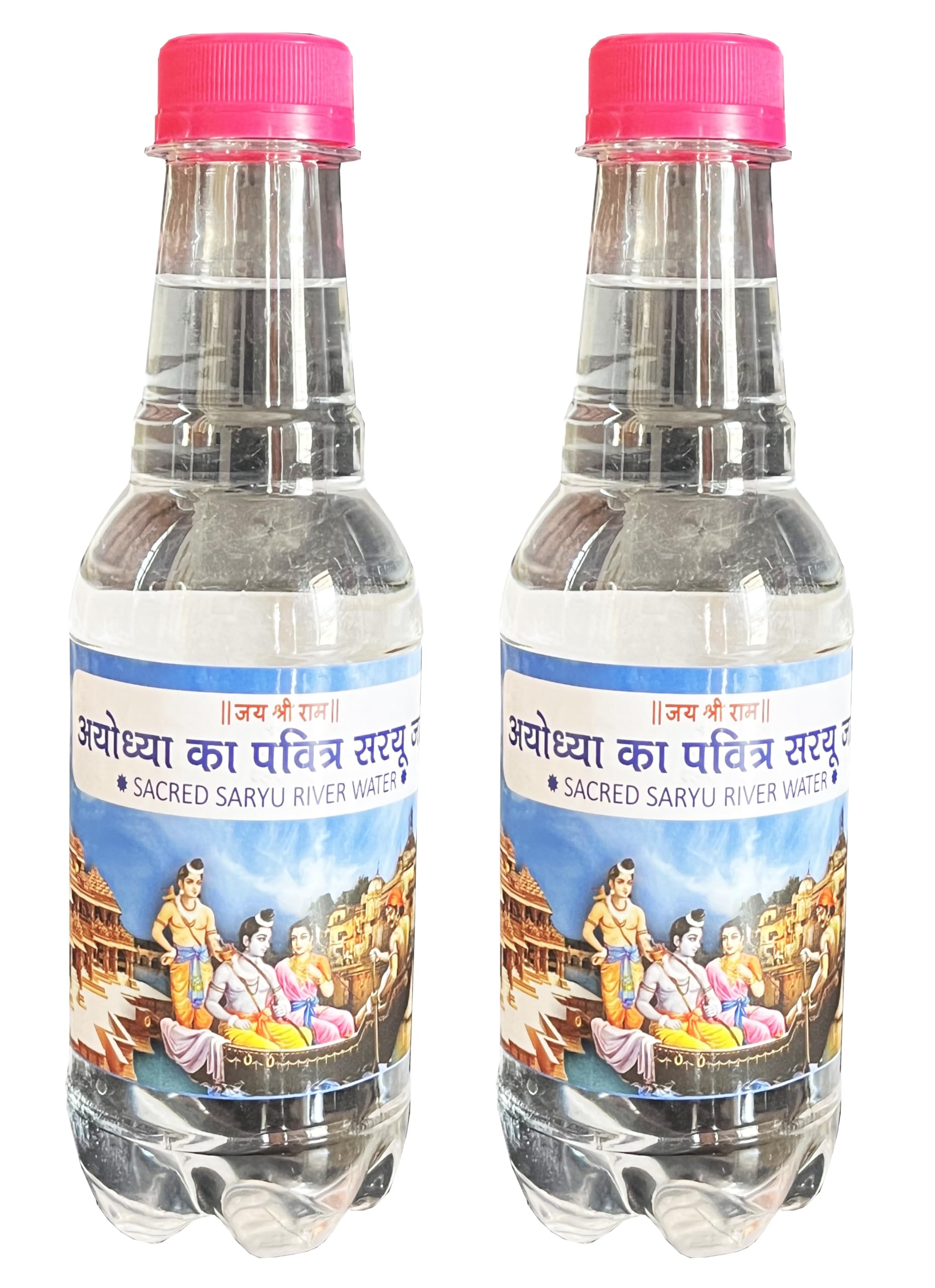 Buy Sacred Saryu Water Bottle From Holy Land Ayodhya 250ml X2 | Sarayu ...