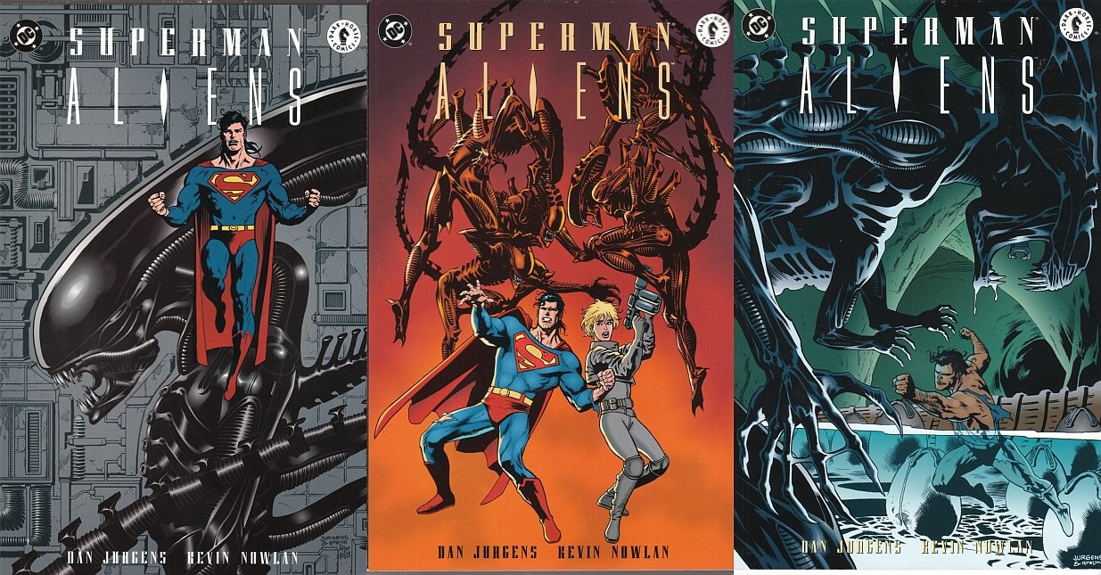 Superman VS Aliens 3 Volumes: Jurgens, Dan: Amazon.com: Books