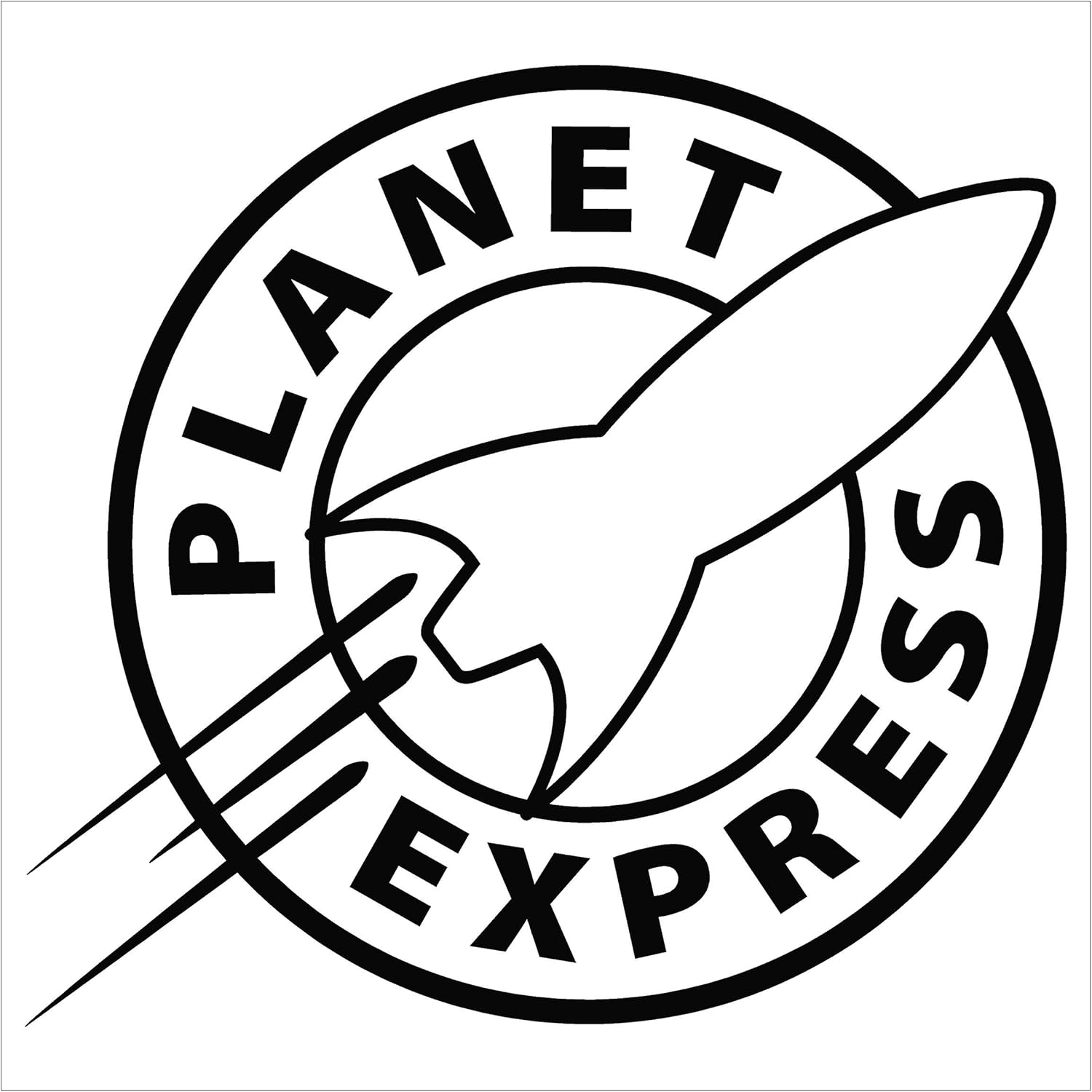 Amazon Crawford Graphix Planet Express Futurama Vinyl Decal amazon-crawford-graphix-planet-express-futurama-vinyl-decal