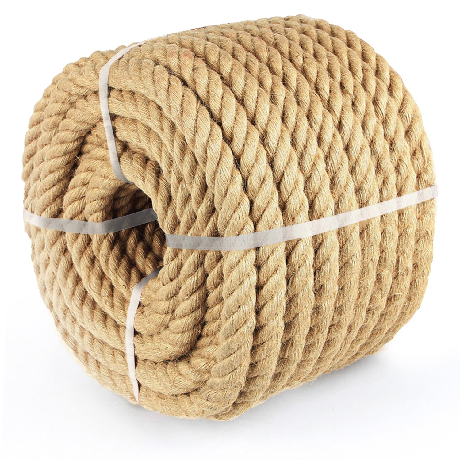 Amazon.com: Vanhench Climbing Rope, Jute Rope 1IN X50Feet, Heavy Duty ...