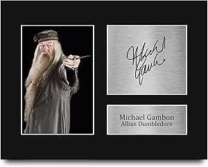 Amazon.com: HWC Trading Michael Gambon Harry Potter Albus Dumbledore ...