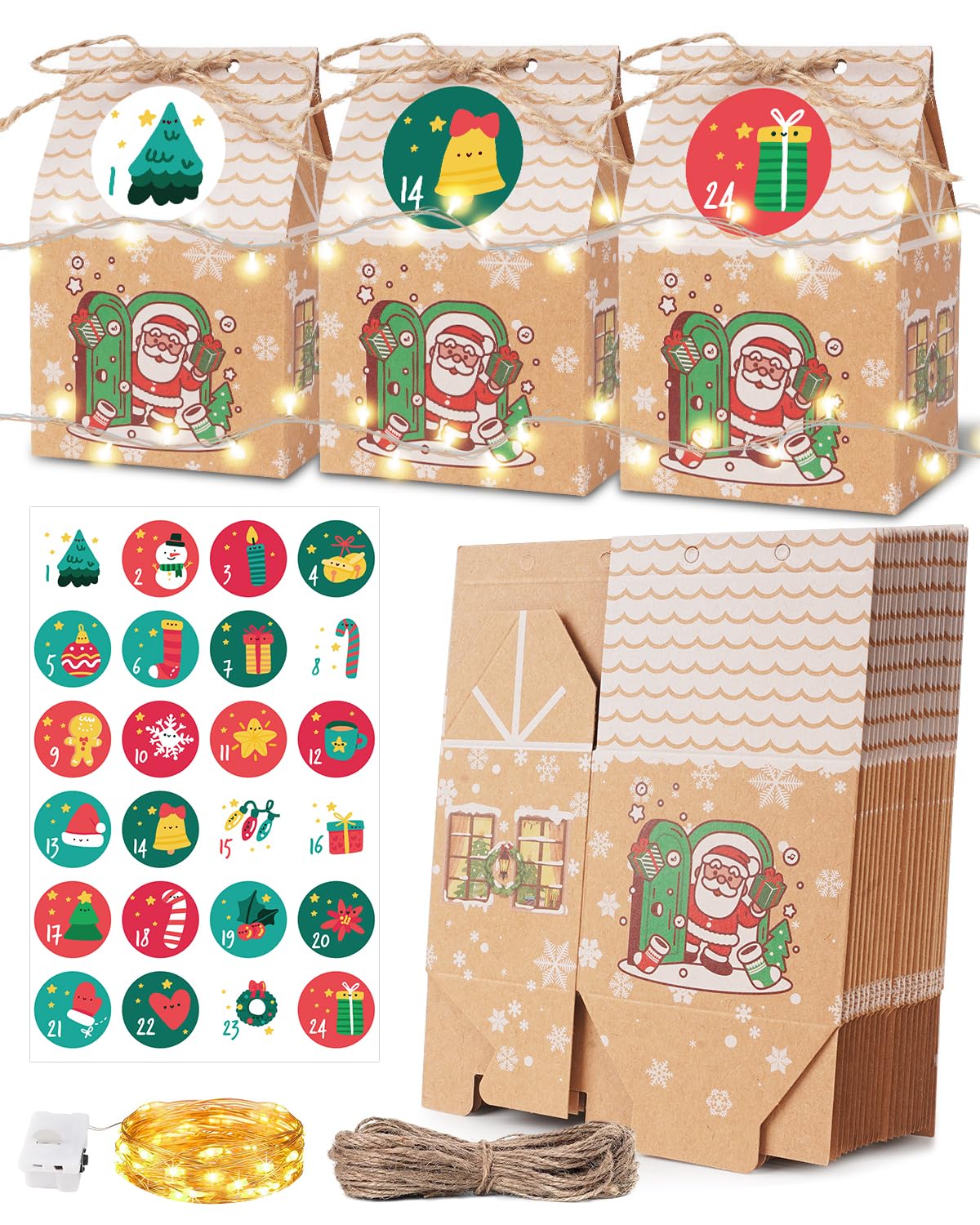 Verwunderlich Adventskalender Zum Selber Befllen Ebenbild