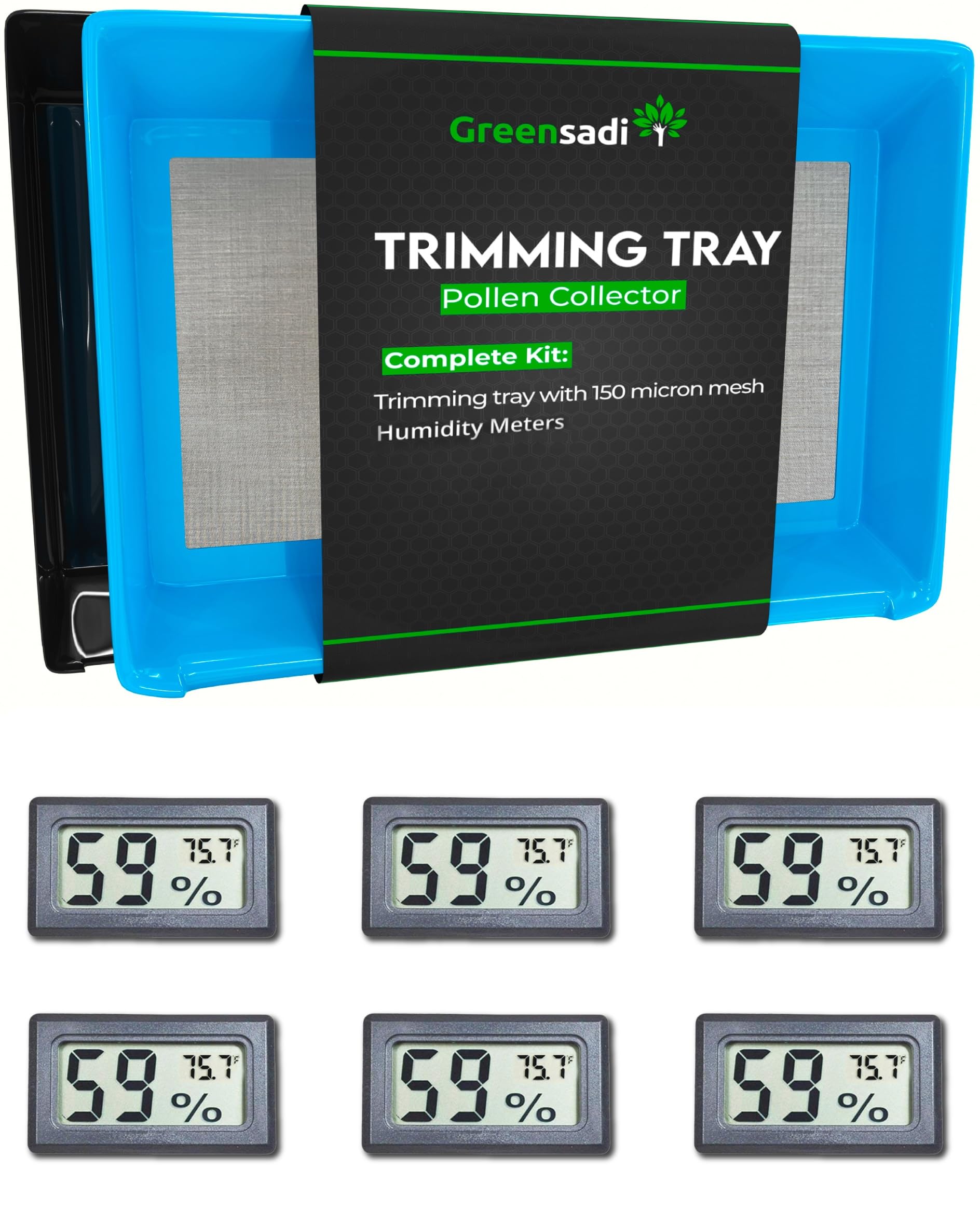 Amazon.com: Greensadi Trim Tray Bin – Durable, Premium Quality Set w/ 2 ...