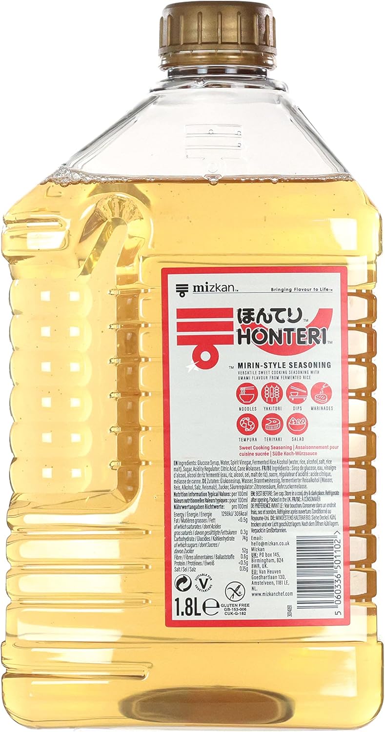 Mizkan Honteri Mirin Style Seasoning 1.8L : Amazon.co.uk: Grocery