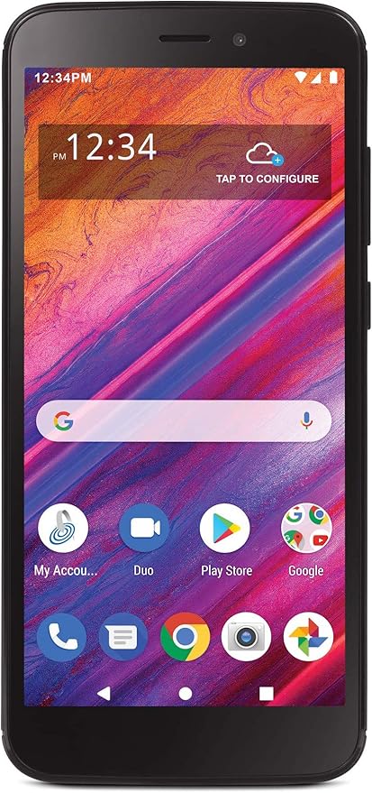 Amazon.com: Simple Mobile Blu View 1 4G LTE Prepaid Smartphone (Locked ...