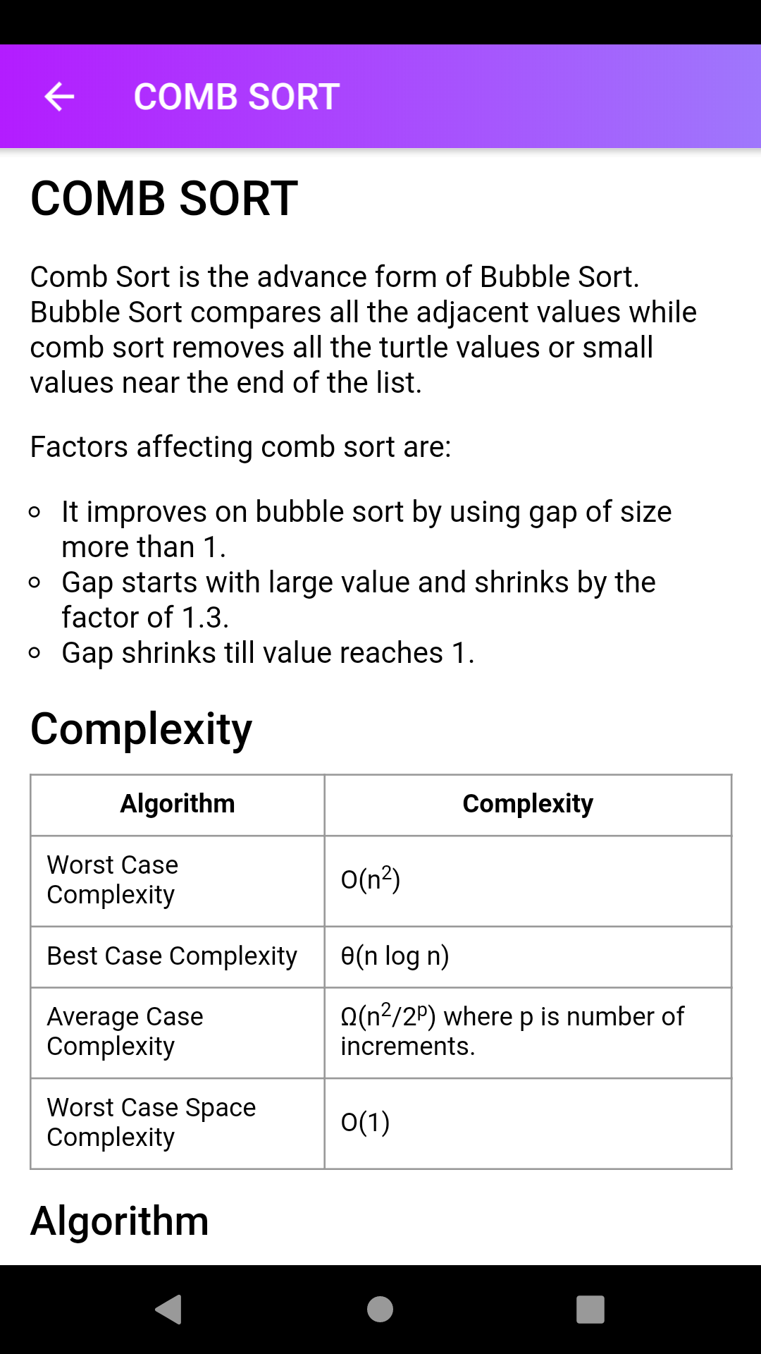 Learn Data Structures And Algorithms App On Amazon Appstore